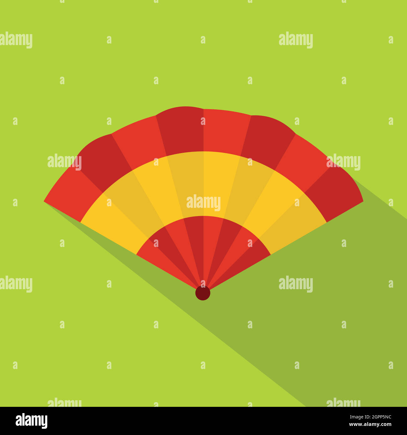 Paper fan picture Stock Vector Images - Alamy