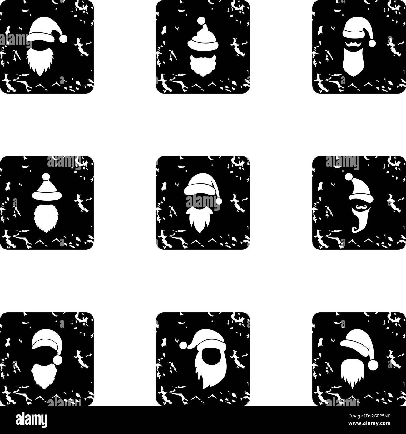 Christmas image santa claus Black and White Stock Photos & Images - Alamy