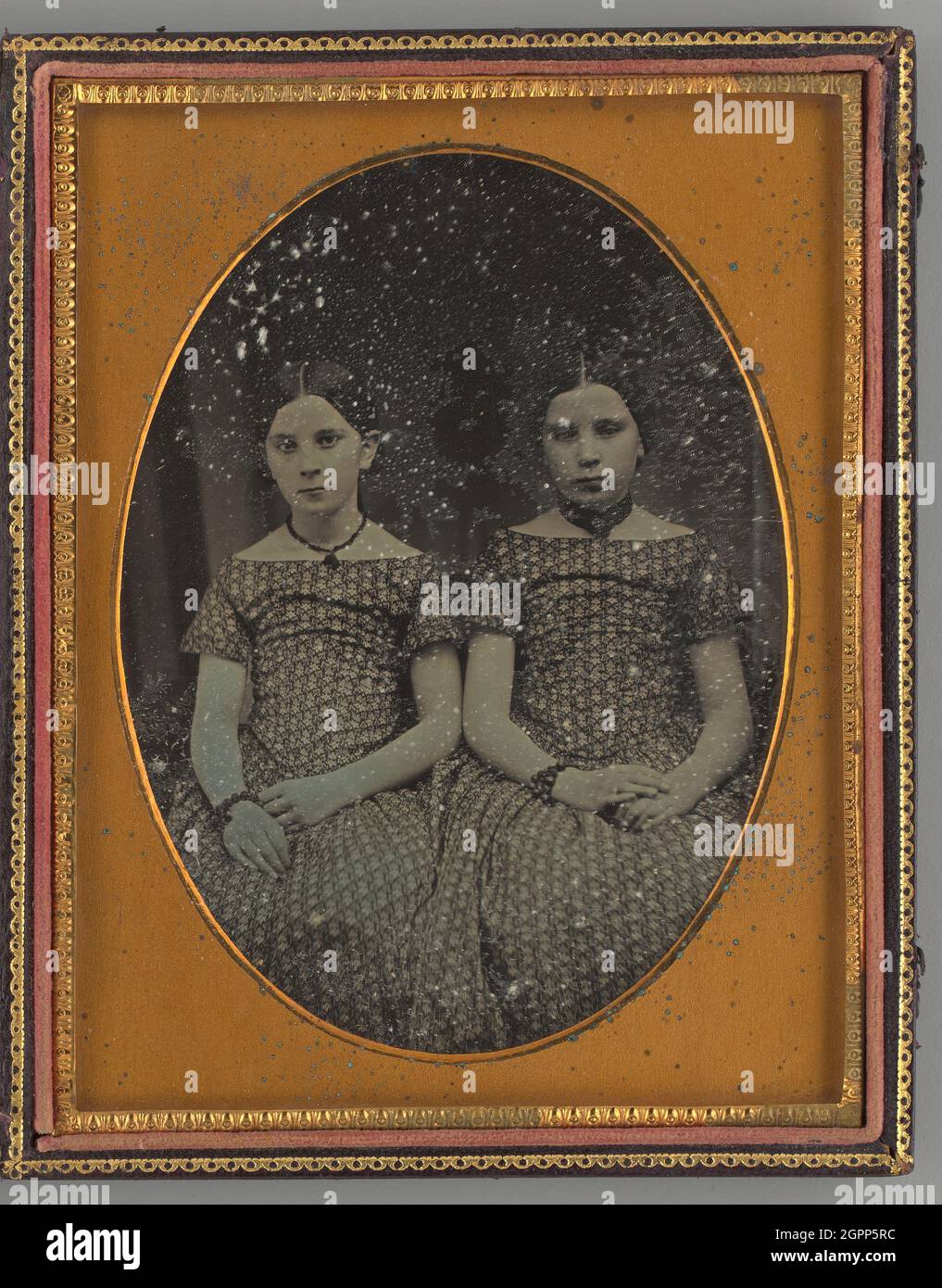 Untitled (Portrait of Harriet and Catherine Hubbard), c. 1845 ...