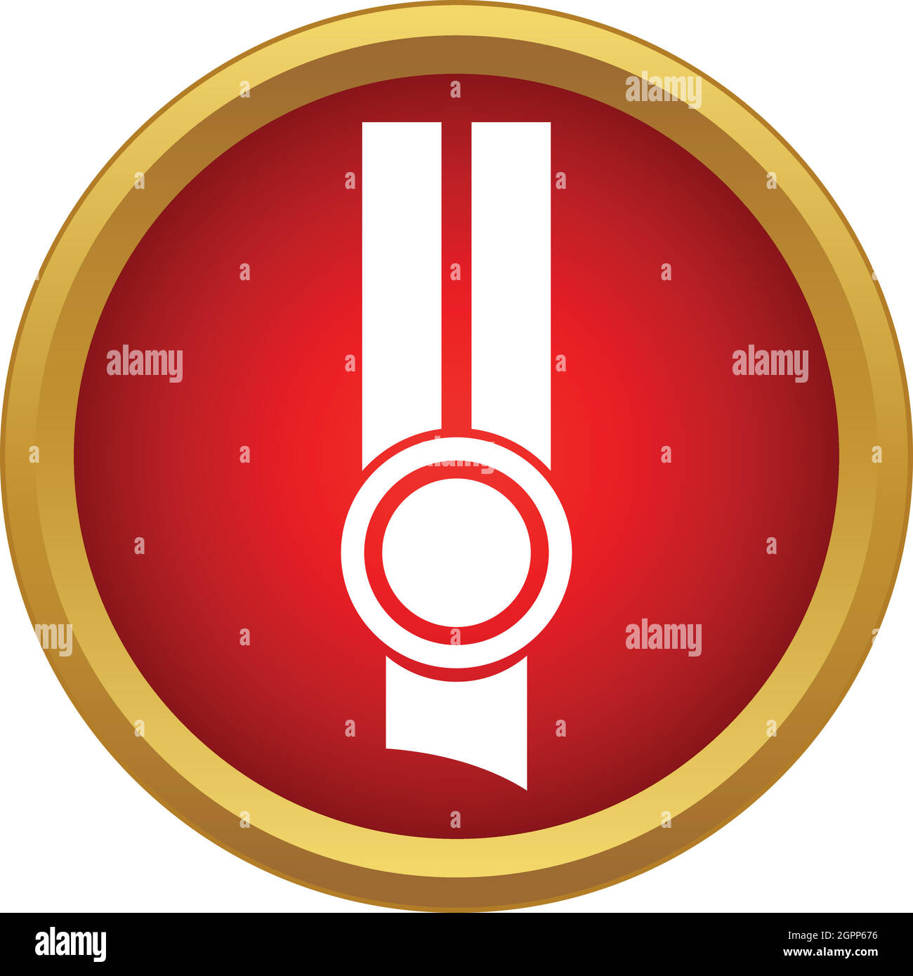 Medal icon prize symbol hi-res stock photography and images - Alamy