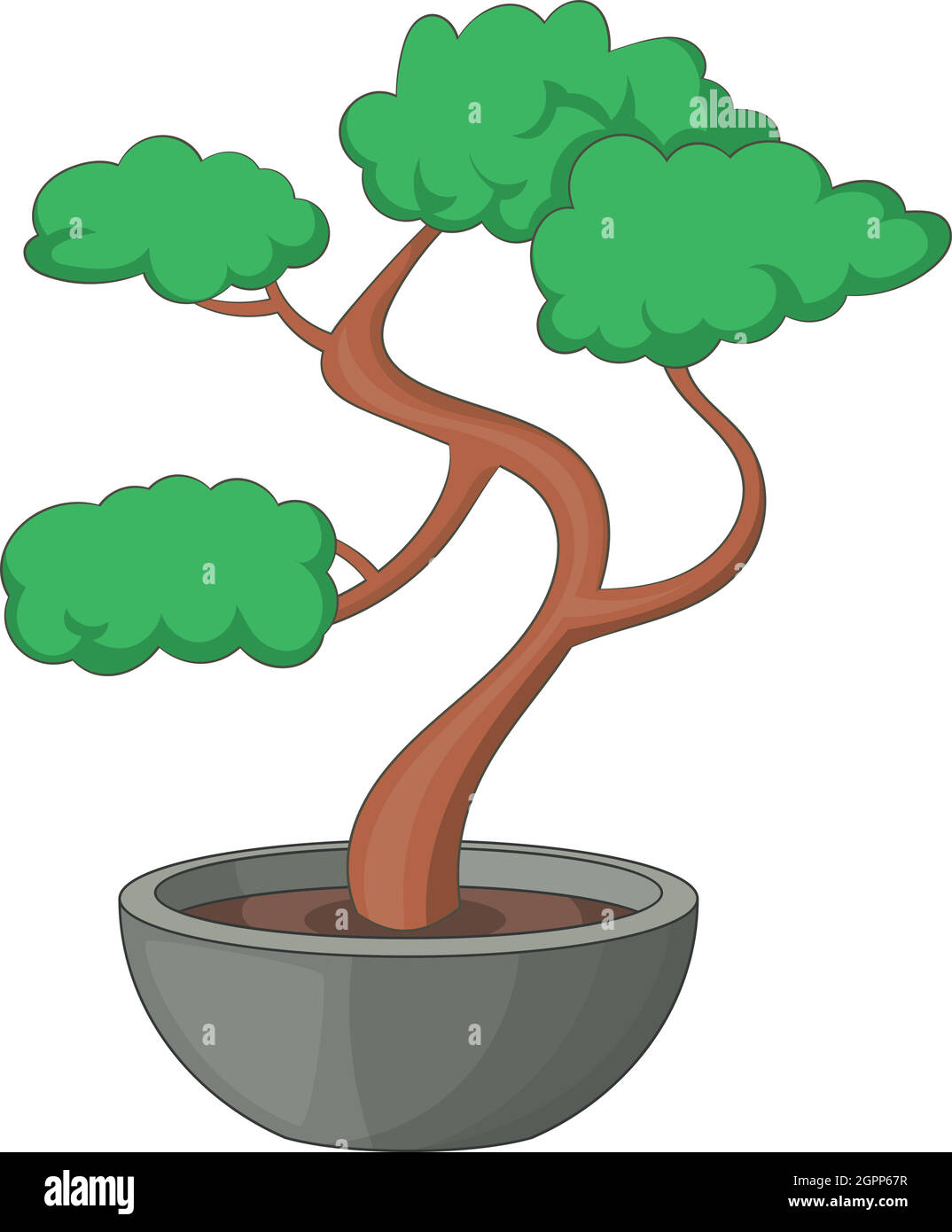 Japan bonsai Stock Vector Images - Alamy