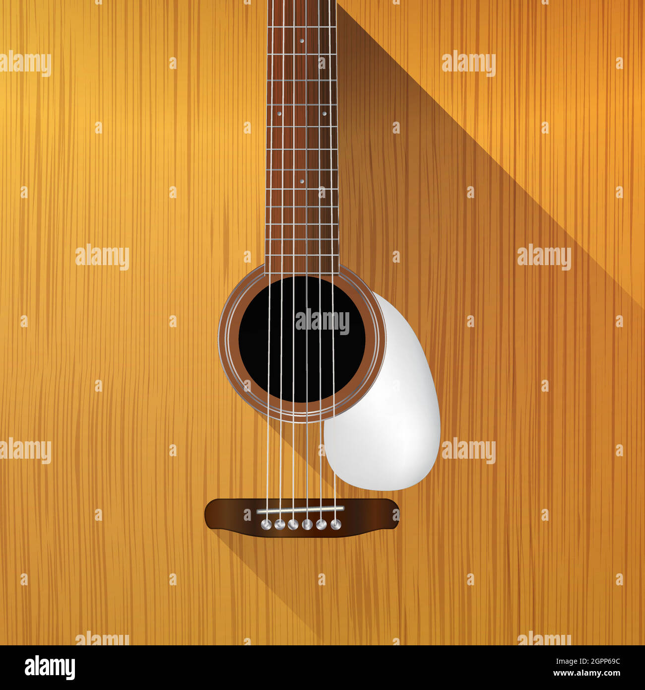 Folk guitar Stock Vector Images - Alamy