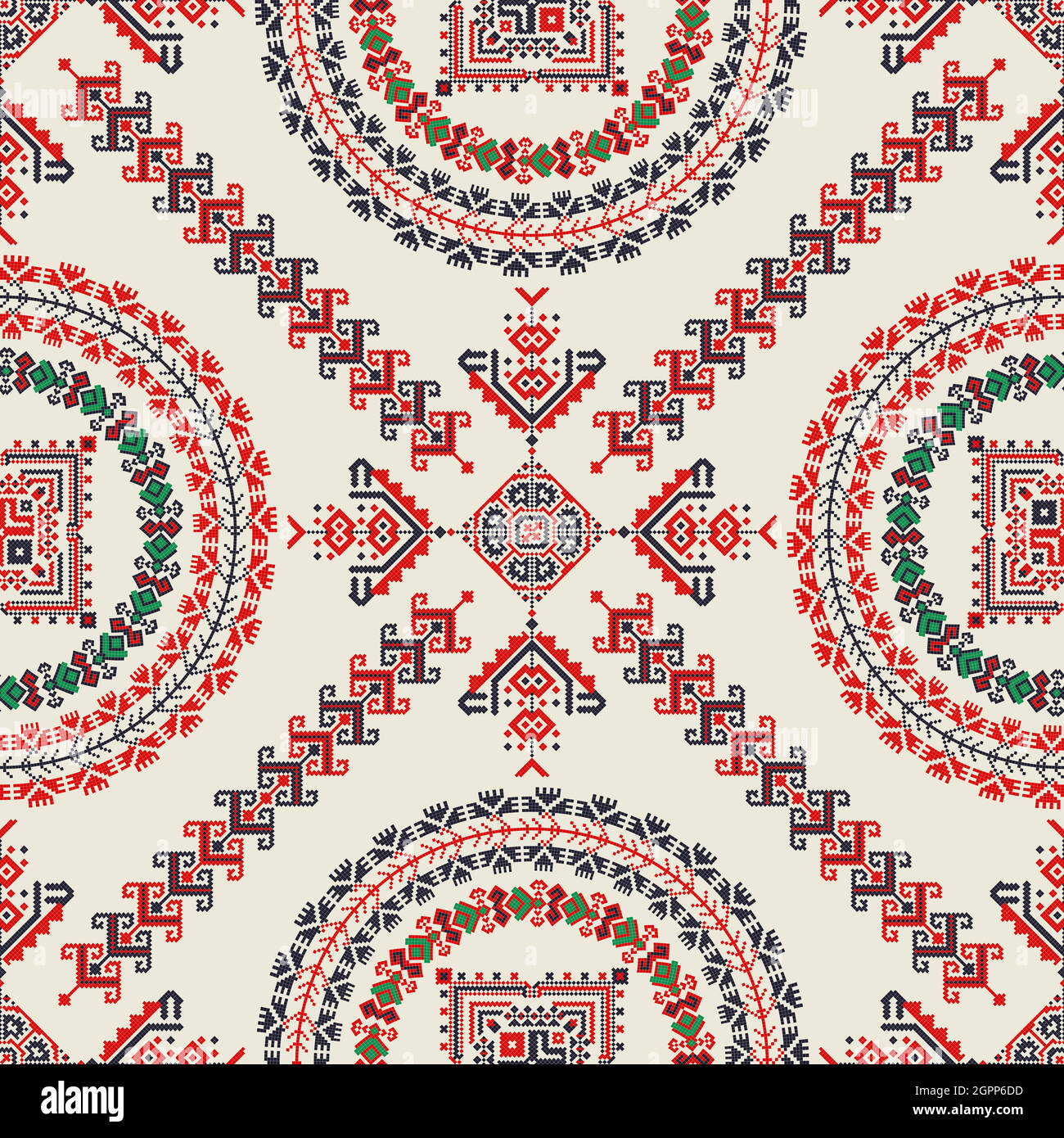 Romanian traditional pattern 160 Stock Vector Image & Art - Alamy