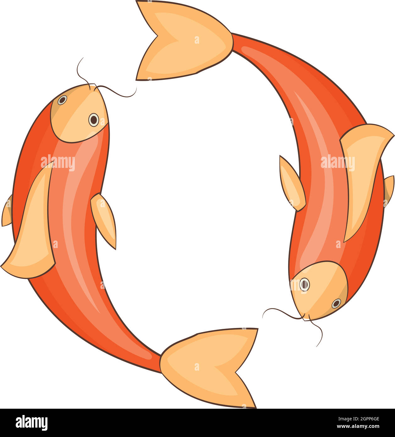 Vector japanese style koi Stock Vector Images - Alamy