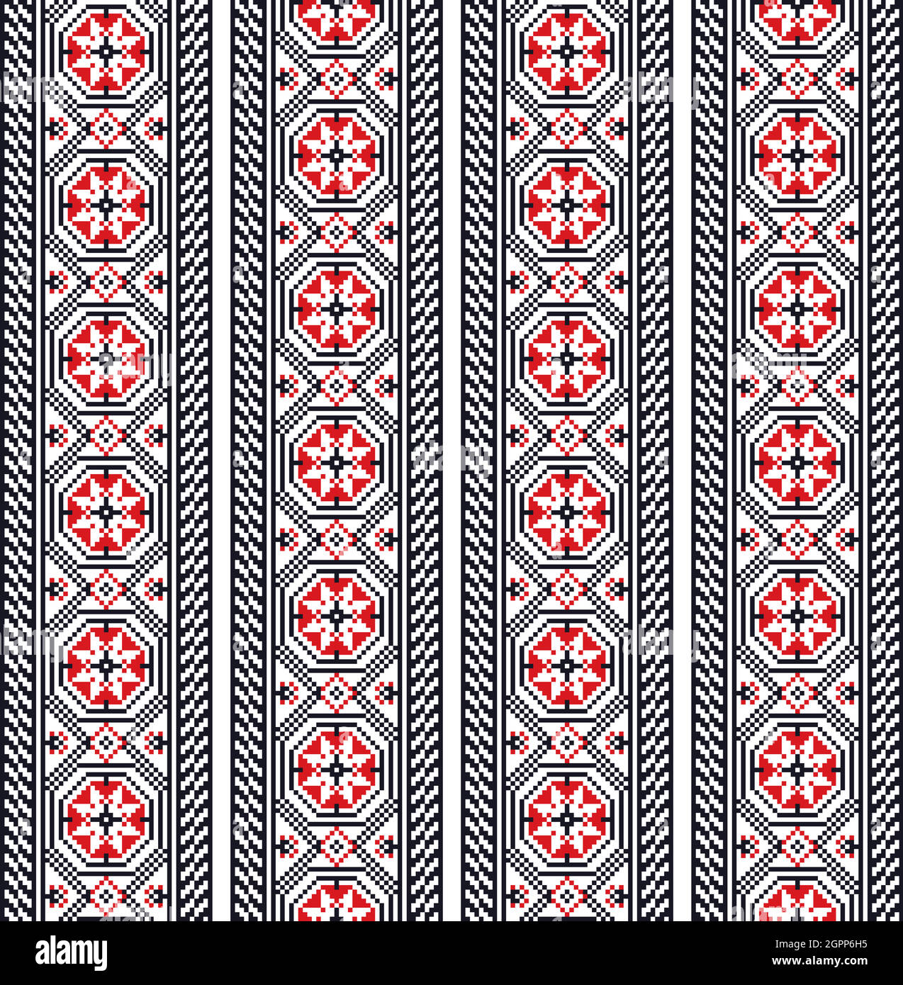 Romanian traditional pattern Stock Vector Image & Art - Alamy