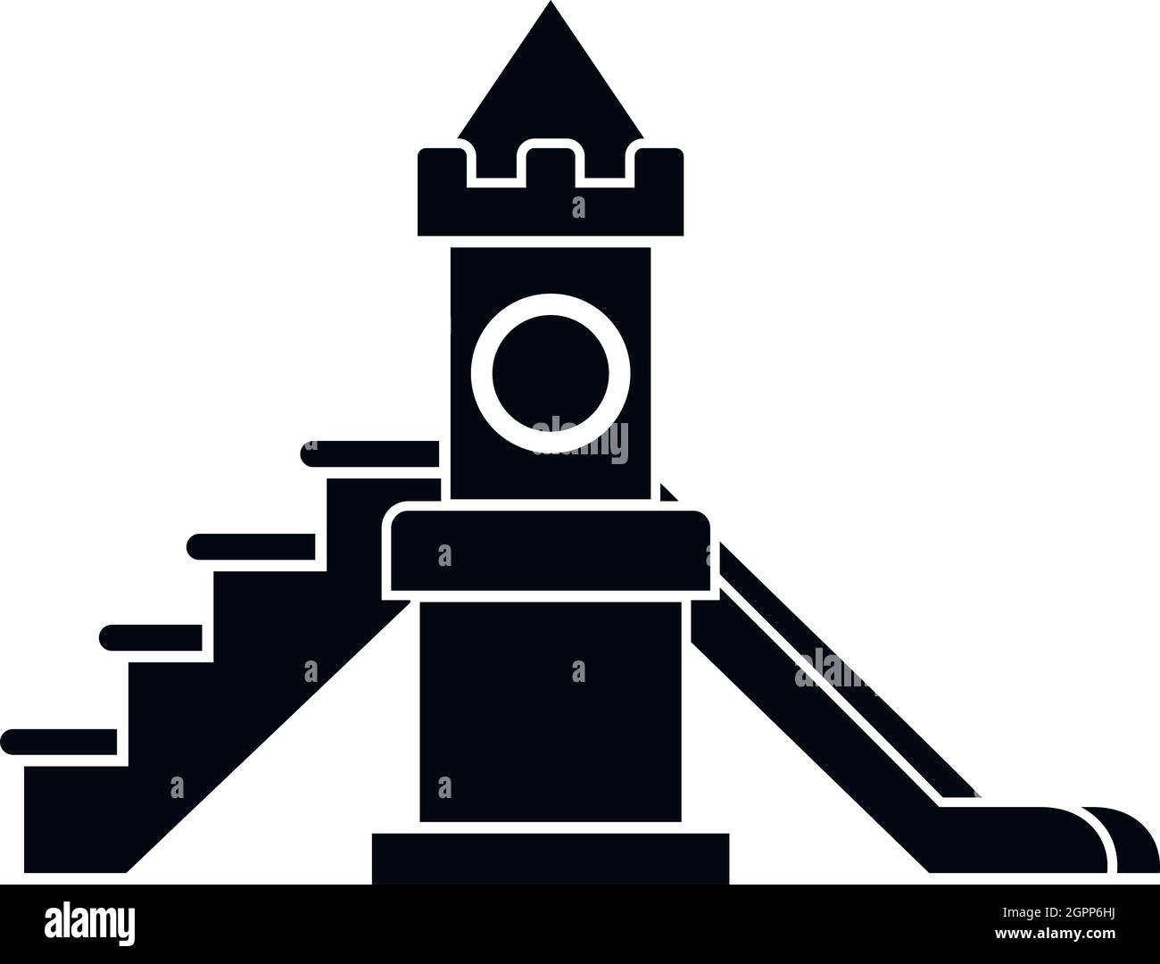 Playground equipment icon hi-res stock photography and images - Alamy