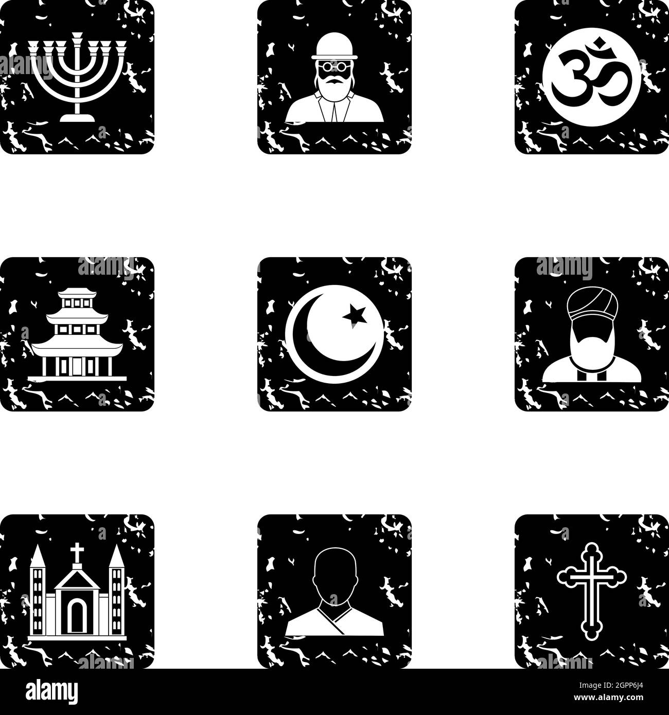 Faith icon hi-res stock photography and images - Alamy