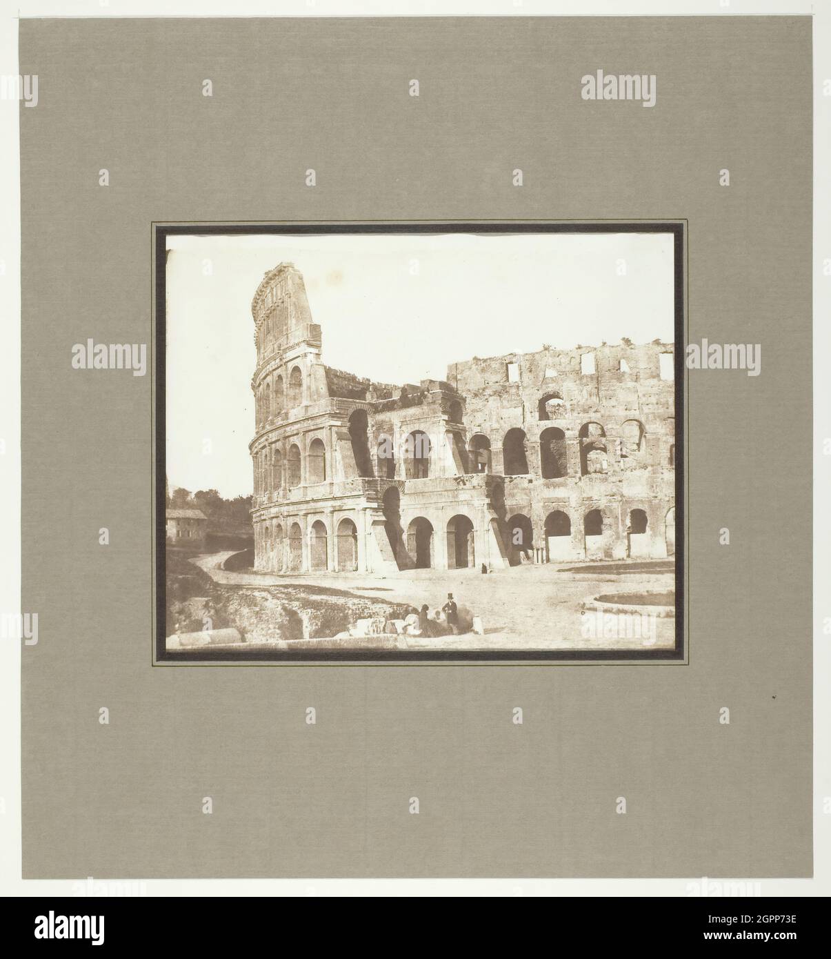 Colosseum, Rome, 2nd View, May 1846. [Amphitheatre built in the 1st ...