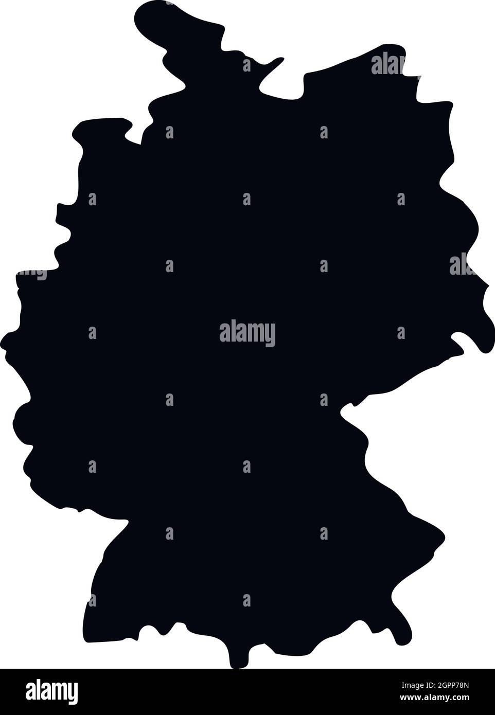 Map of Germany icon, simple style Stock Vector Image & Art - Alamy
