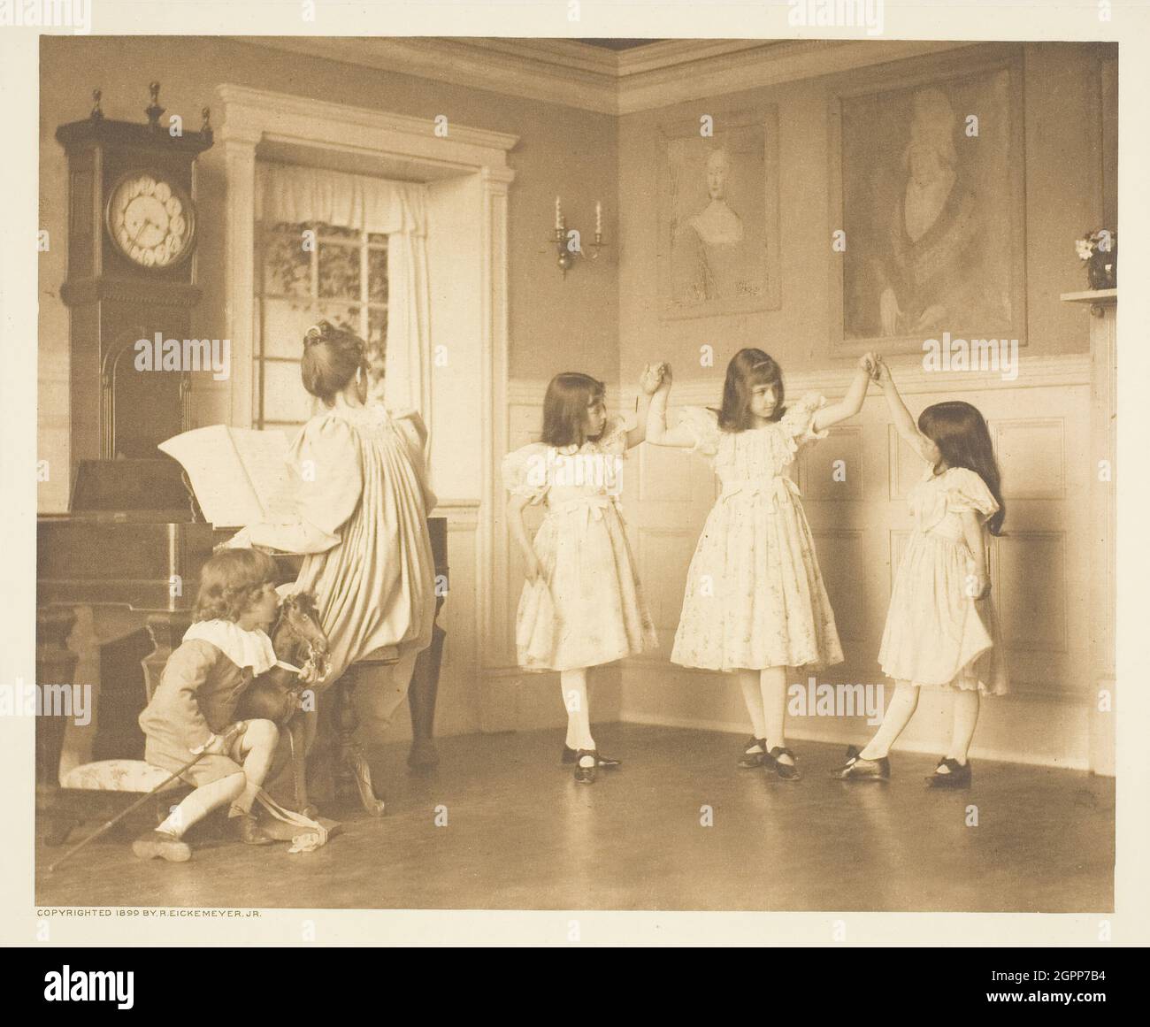 The Dance, 1899. Photogravure, no. 7 from the portfolio "American ...