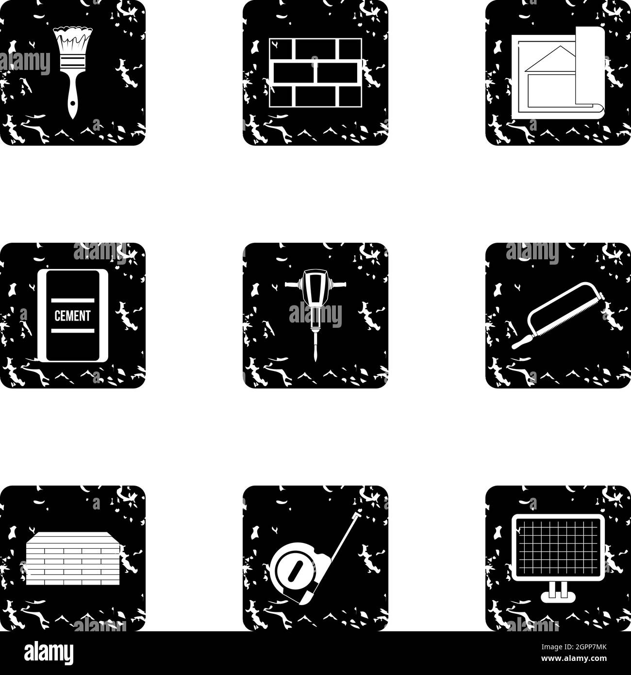 Set bag construction tools Stock Vector Images - Alamy