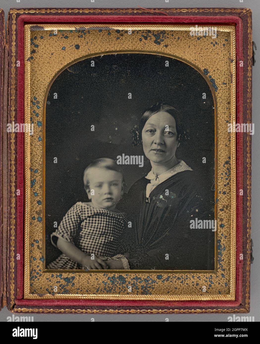 Untitled (Sarah Perkins Grosvenor Coit and George Coit), 1849 ...