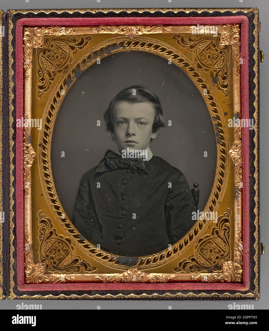 Untitled (George Coit), 1855/56. Daguerreotype Stock Photo - Alamy