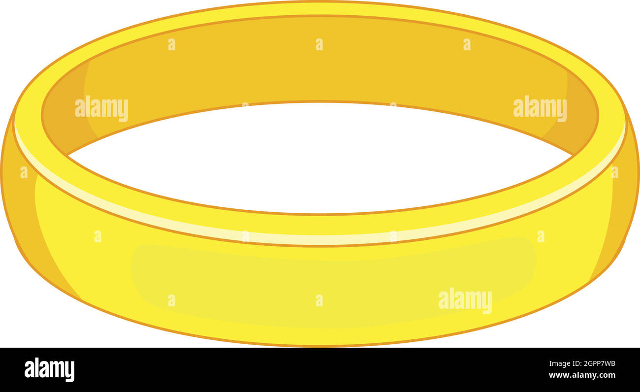 Gold bracelet icon, cartoon style Stock Vector Image & Art - Alamy