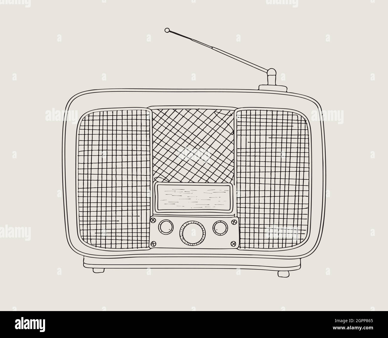 Radio 5 Stock Vector Images - Alamy