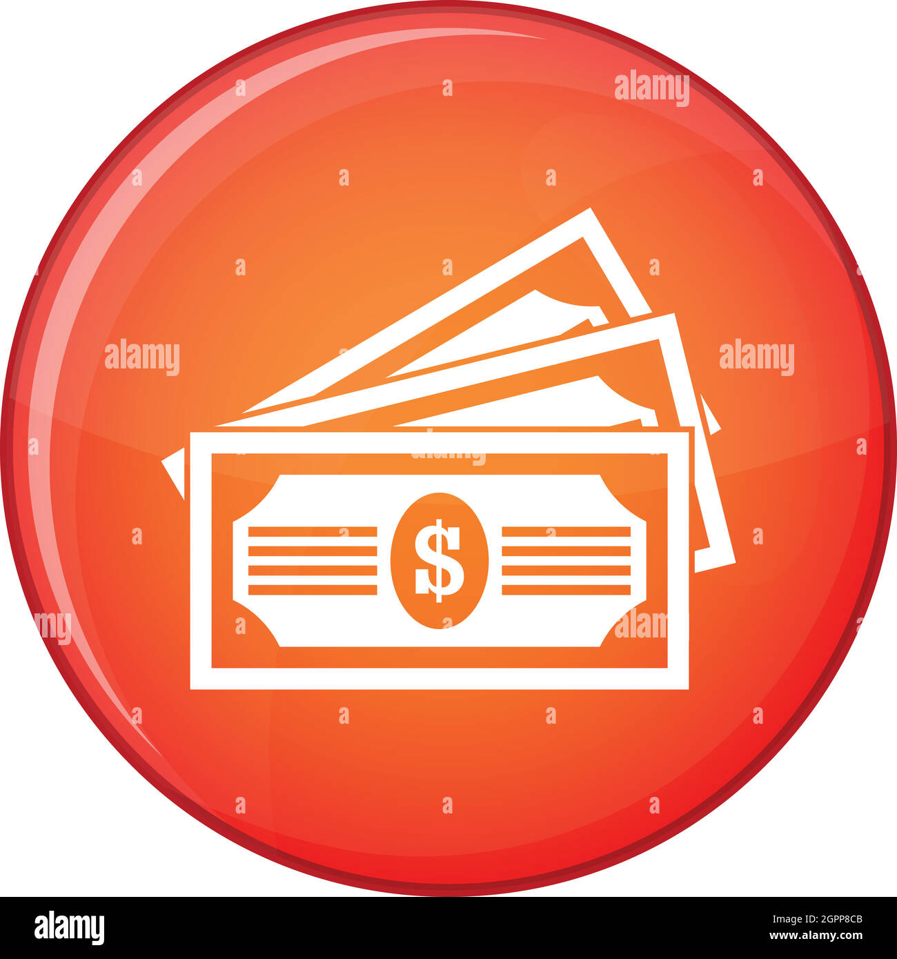 Dollar bills stock illustration Stock Vector Images - Alamy