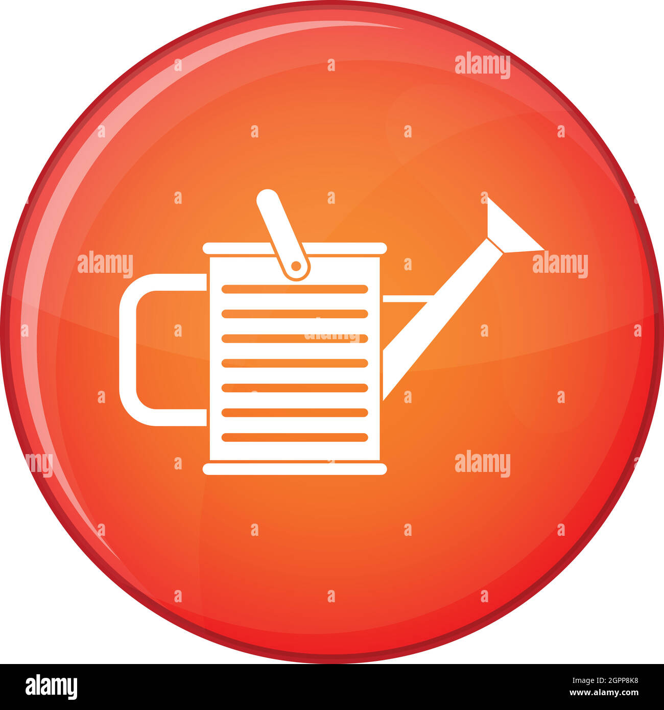 Watering can icon, flat style Stock Vector Image & Art - Alamy