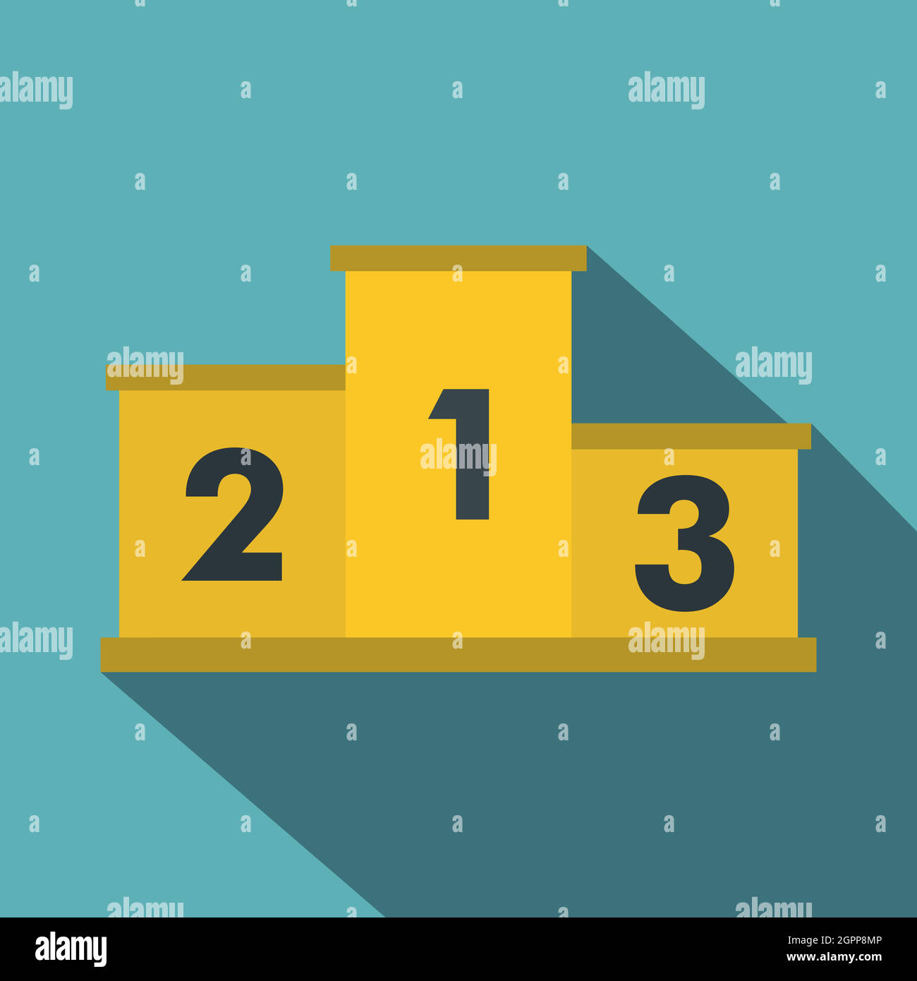 Winners trophy icon golden Stock Vector Images - Alamy