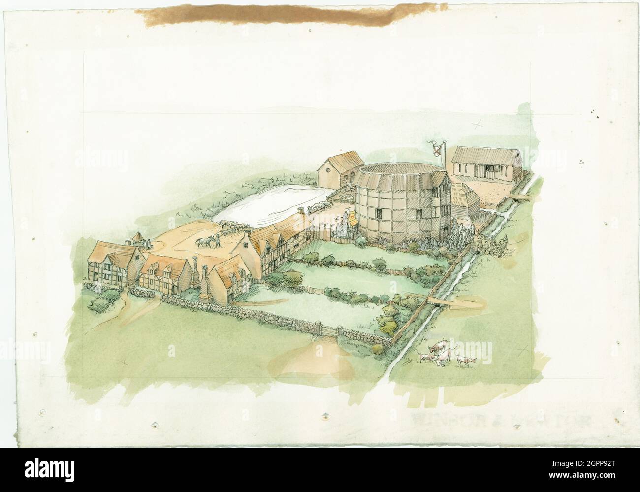 James burbage the theatre hi-res stock photography and images - Alamy