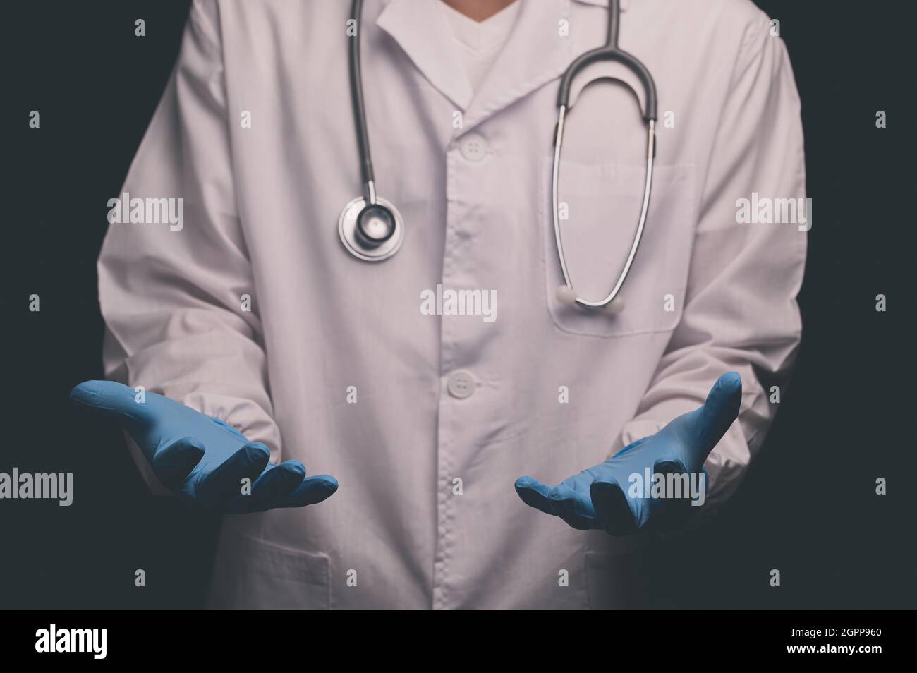 Doctor hand gestures in activities Stock Photo - Alamy