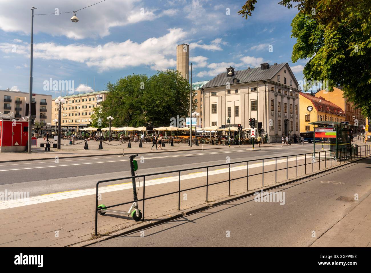Sweden, Stockholm, Sodermalm, Medborgarplatsen Square Stock Photo - Alamy