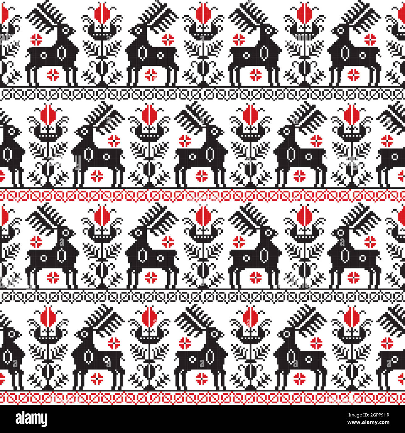 Romanian traditional pattern Stock Vector Image & Art - Alamy