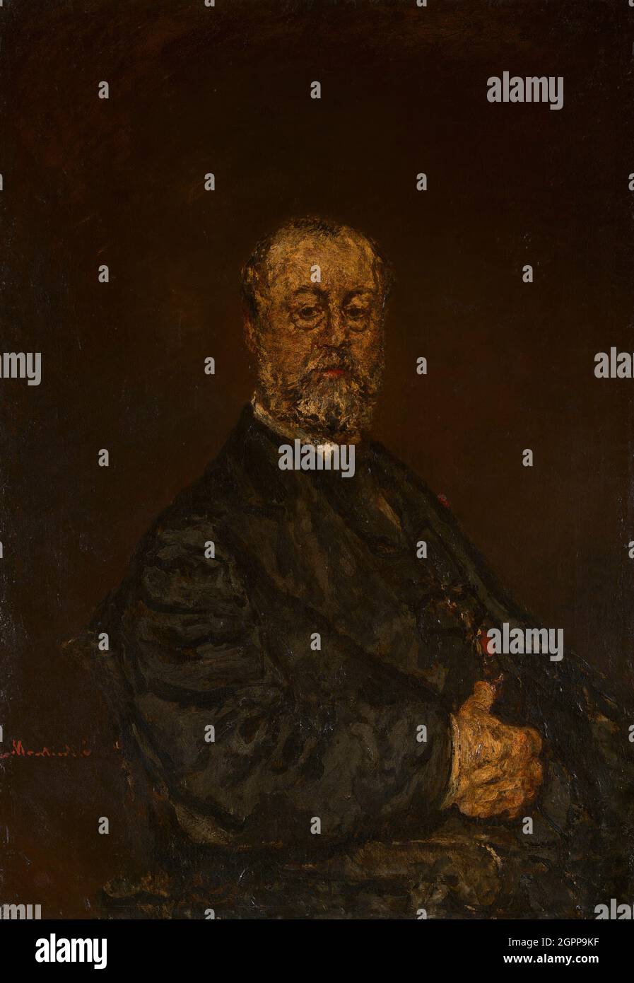 Portrait of Monsieur Rouland, c. 1875 Stock Photo - Alamy