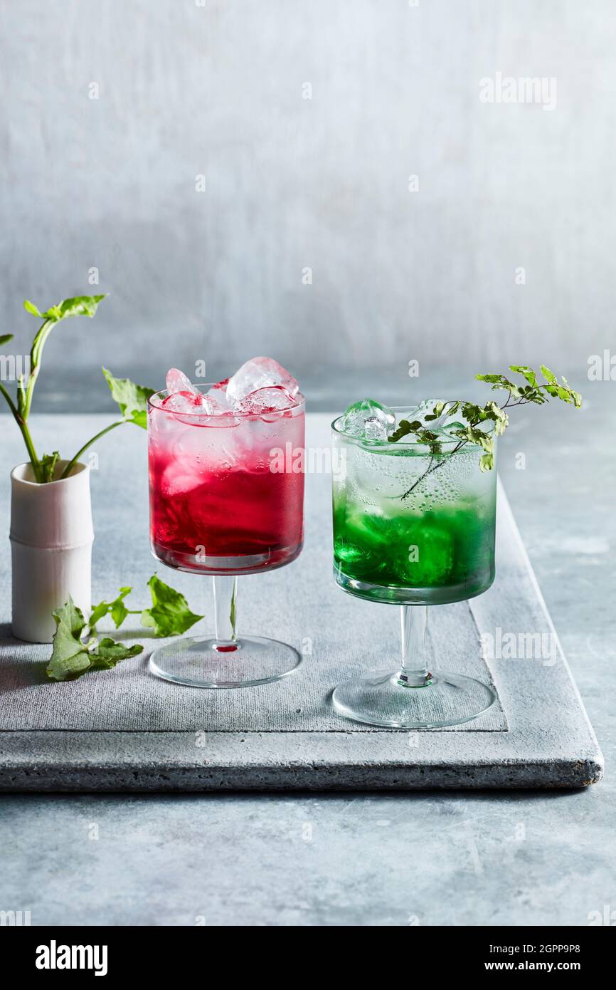 Colorful cocktails hi-res stock photography and images - Alamy