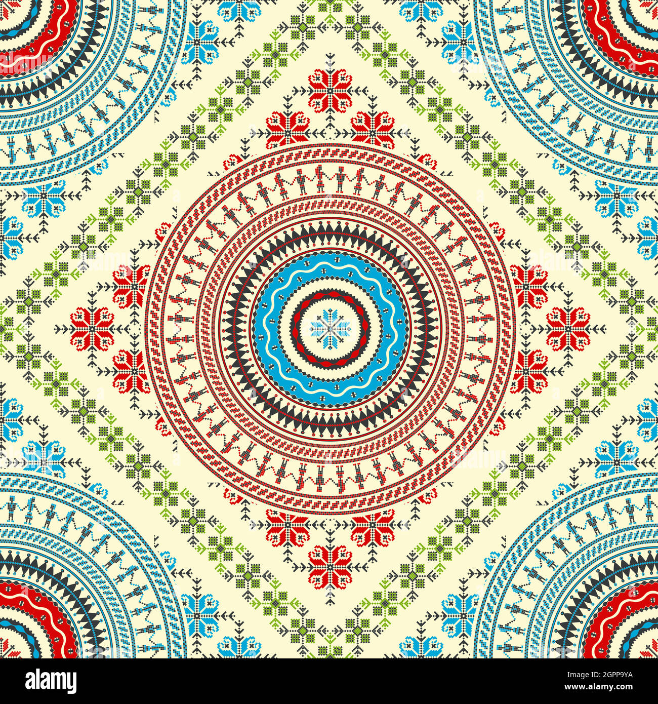 Romanian traditional pattern 36 Stock Vector Image & Art - Alamy