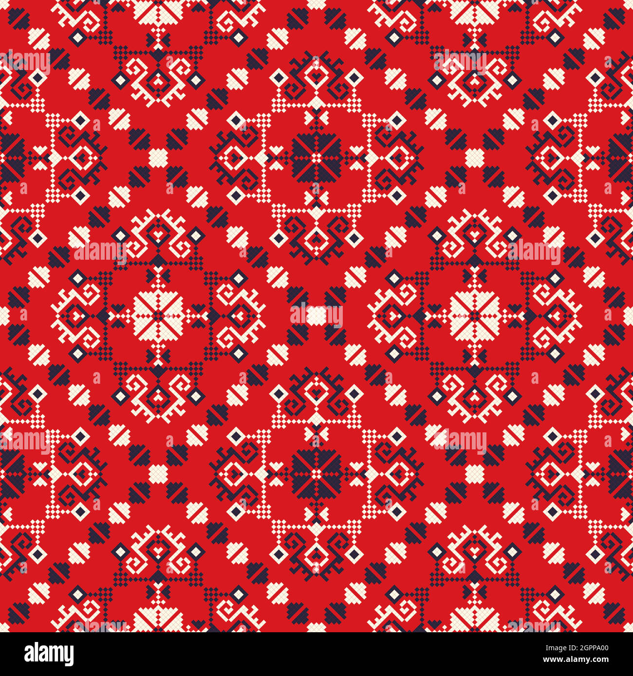 Romanian traditional pattern 27 Stock Vector Image & Art - Alamy