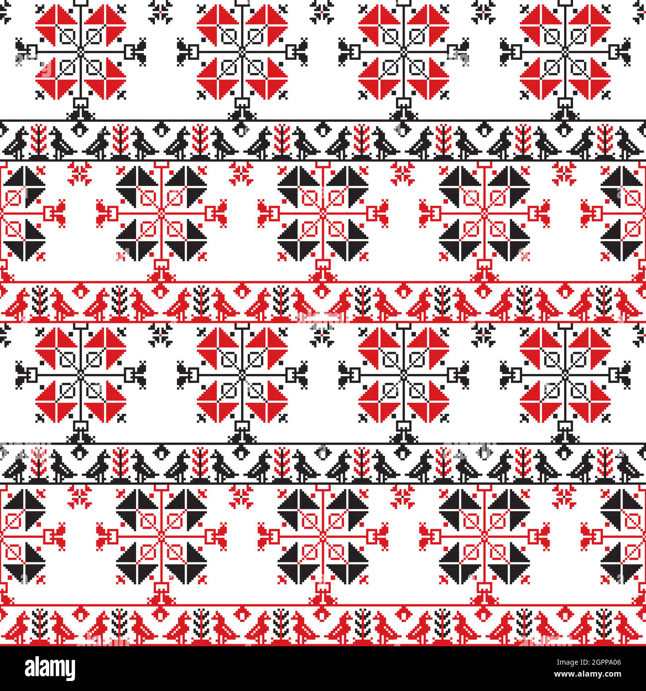 Romanian traditional pattern Stock Vector Image & Art - Alamy