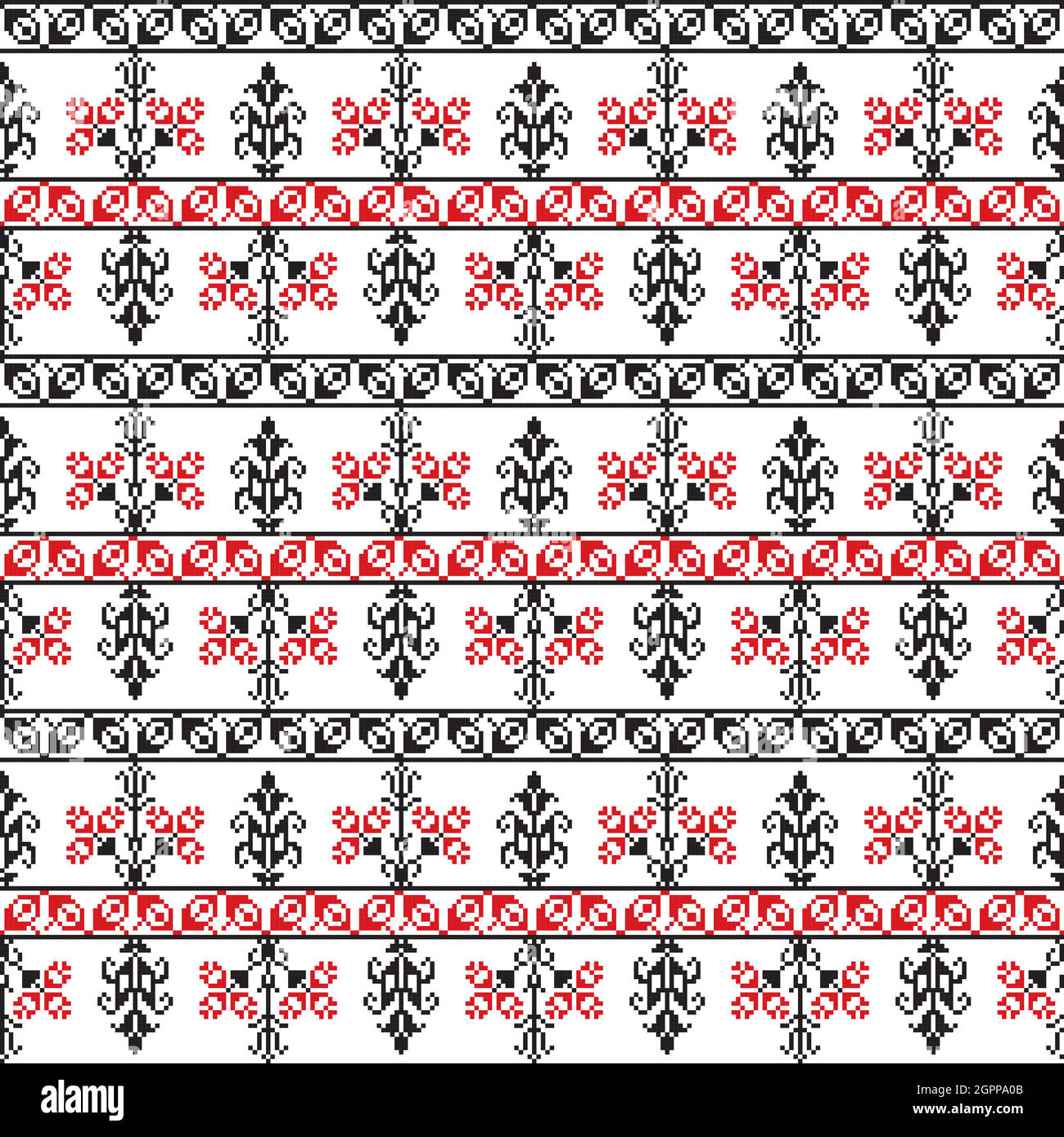 Romanian traditional pattern Stock Vector Image & Art - Alamy
