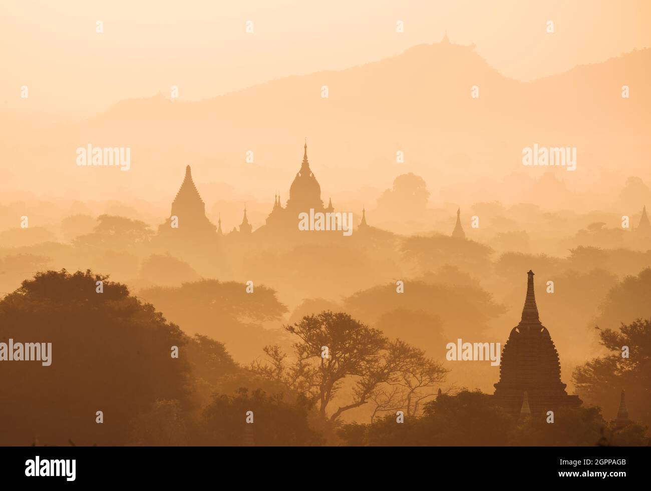 Bagan view hi-res stock photography and images - Alamy