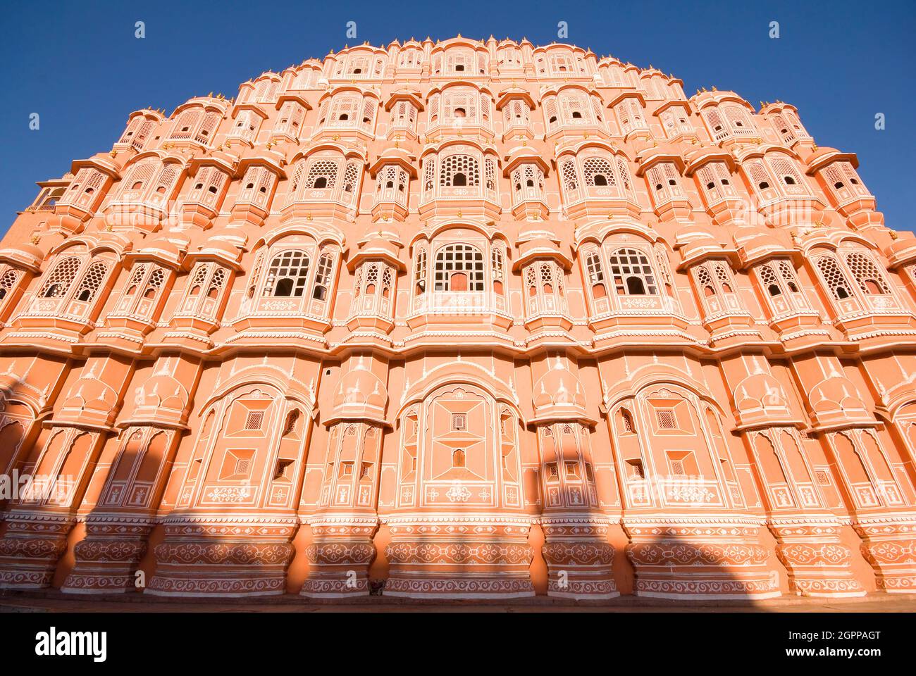 India, Jaipur, Facade of Palace of Winds Stock Photo - Alamy