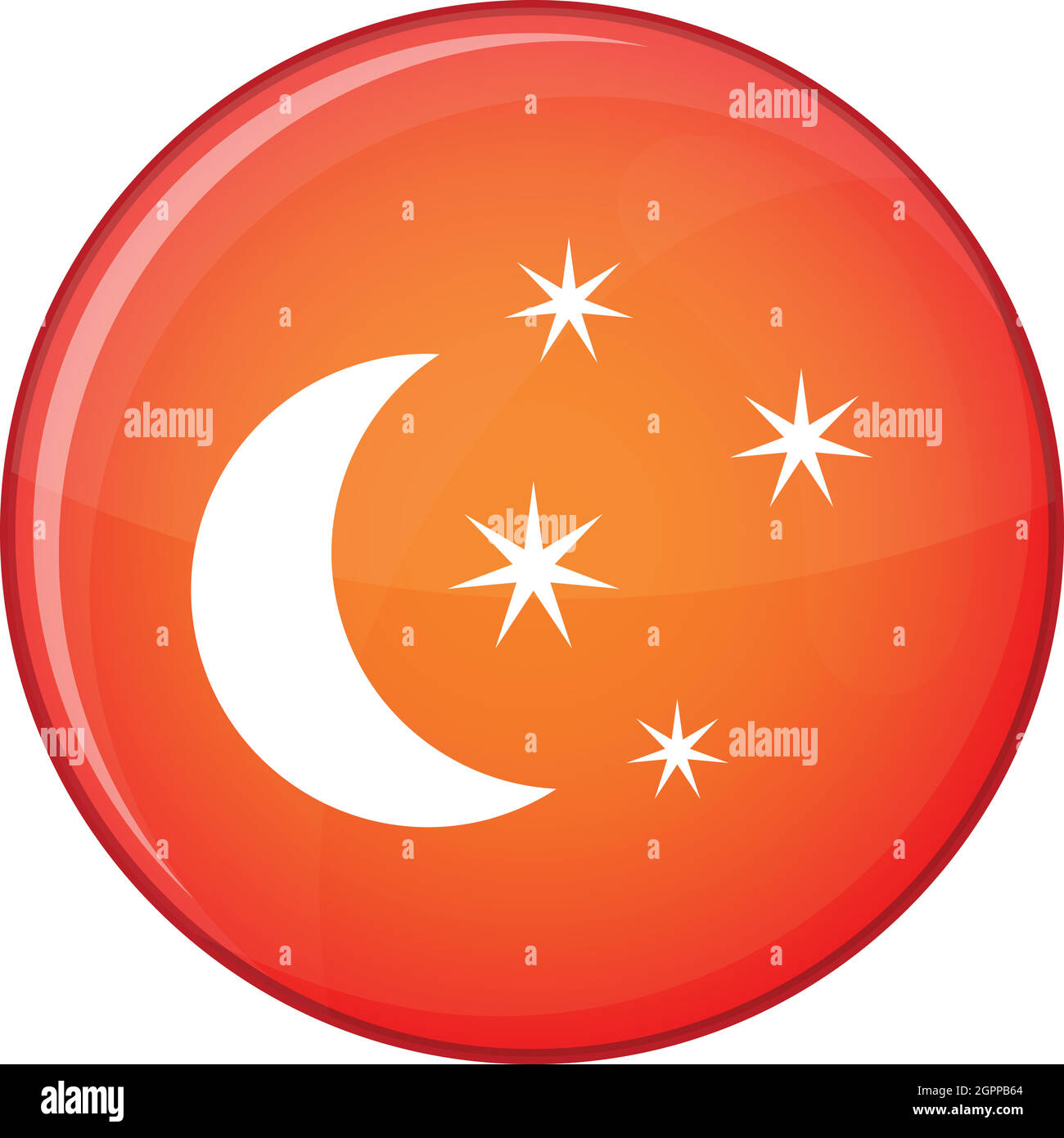 Stars icon flat style hi-res stock photography and images - Alamy