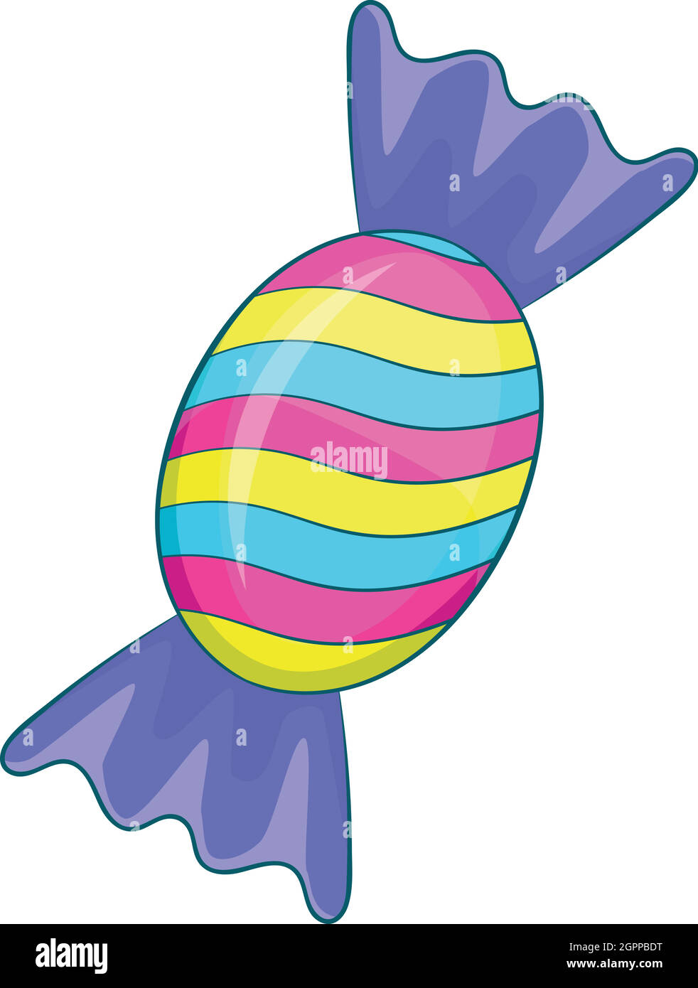 Candy background cartoon sweet Stock Vector Images - Alamy