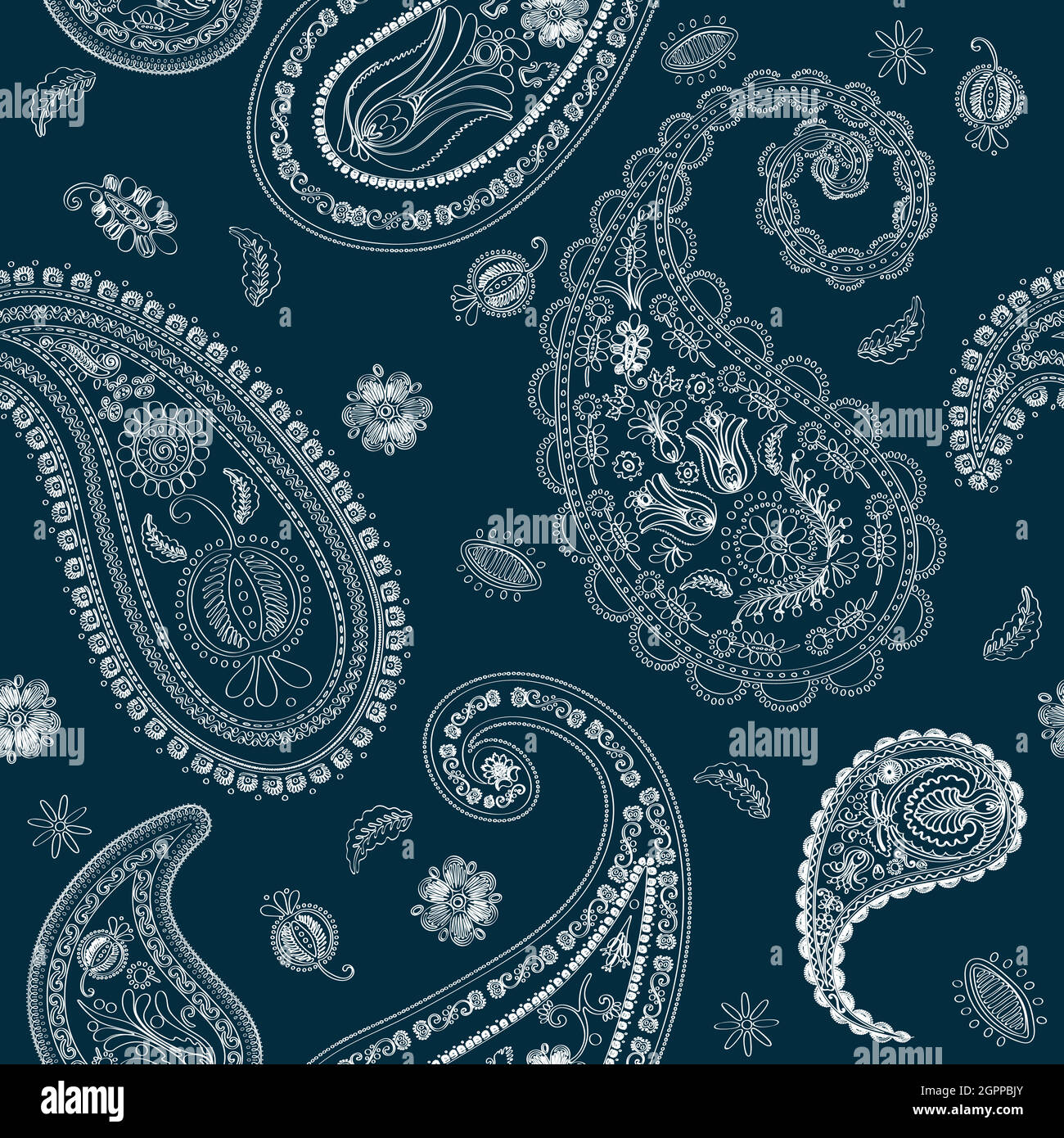 Paisley background design Stock Vector Images - Alamy
