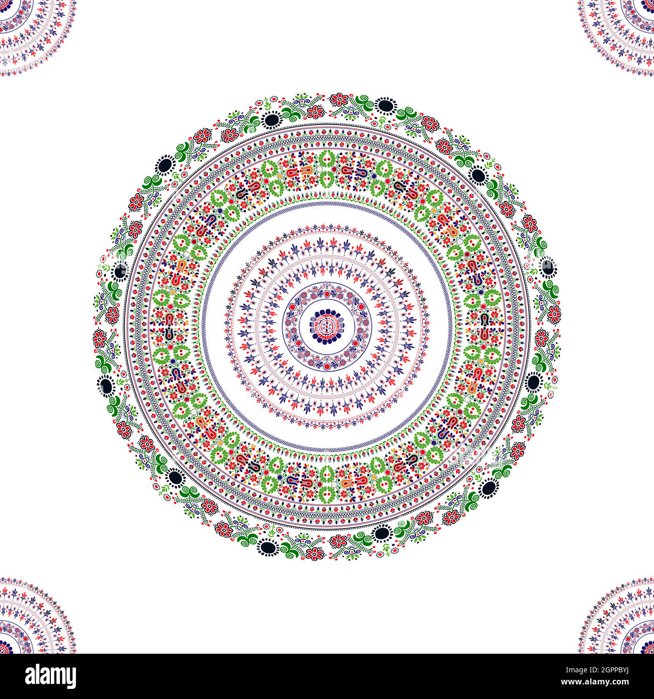 Flowers pattern isolated icon Stock Vector Images - Alamy