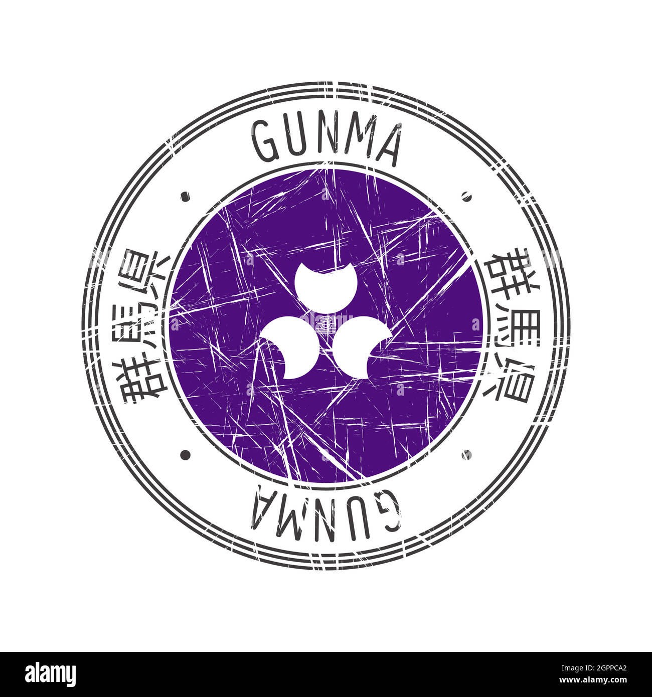 Map of gunma hi-res stock photography and images - Alamy