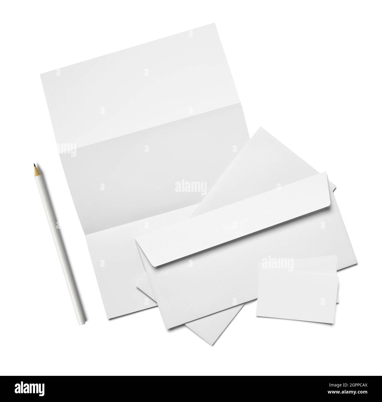 envelope letter card paper template business Stock Photo - Alamy