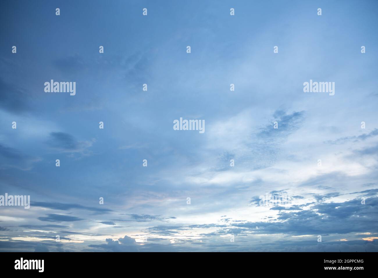 Beautiful sky When the sun shines Stock Photo - Alamy