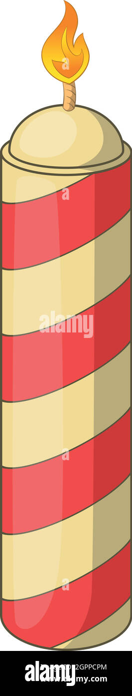 Color candle icon, cartoon style Stock Vector Image & Art - Alamy