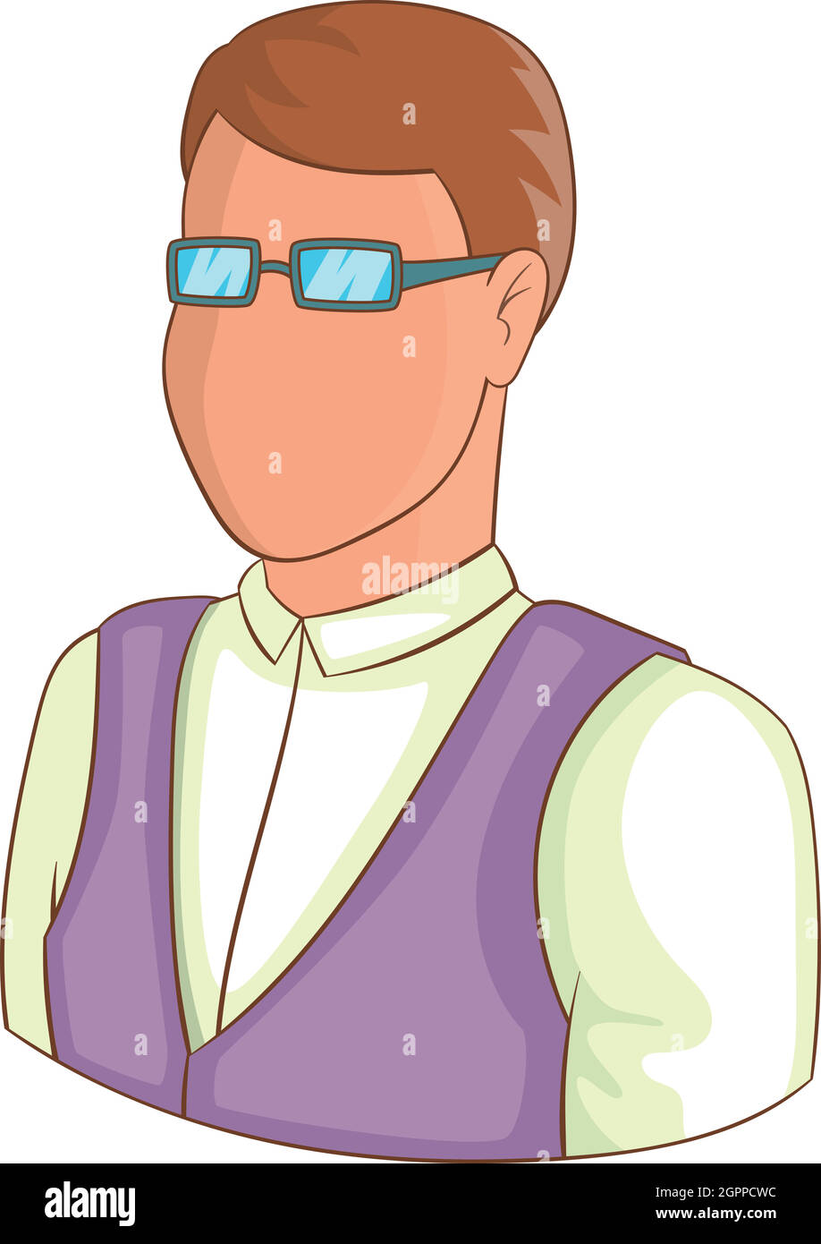 Man character avatar in Stock Vector Images - Alamy