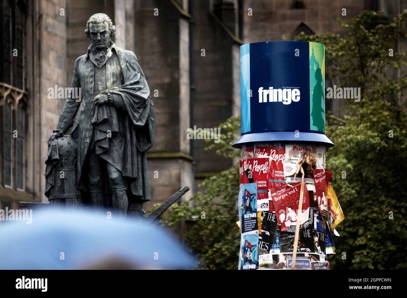 Edinburgh Fringe Poster Stock Photo - Alamy