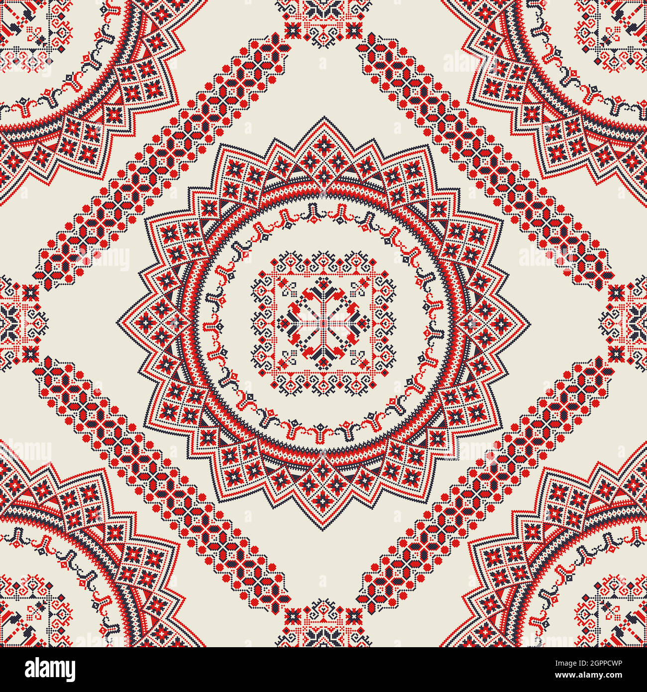 Romanian traditional pattern 154 Stock Vector Image & Art - Alamy