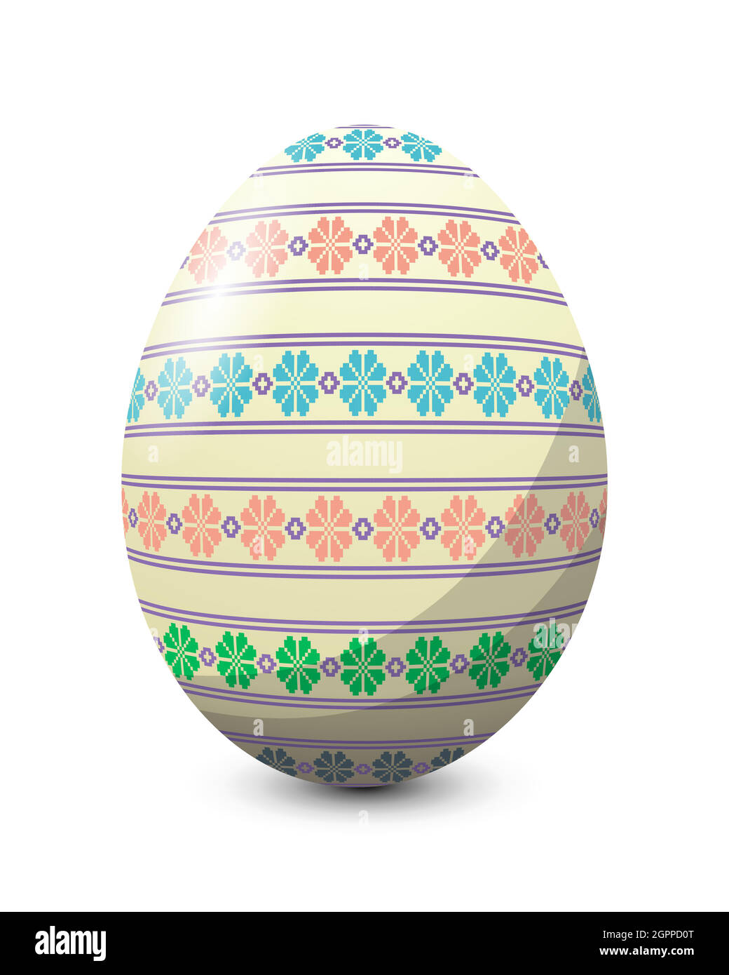 Easter egg 28 Stock Vector Image & Art - Alamy