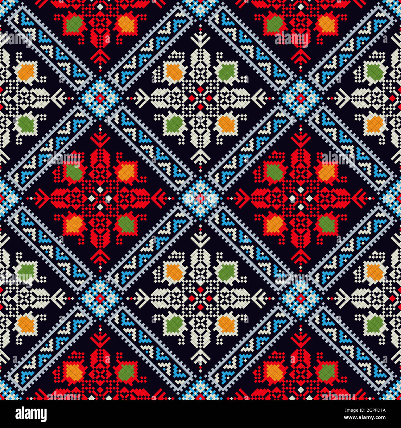 Romanian traditional pattern 23 Stock Vector Image & Art - Alamy