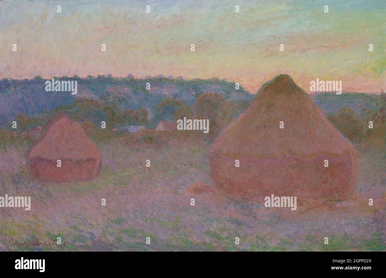 Claude monet stacks hi-res stock photography and images - Alamy