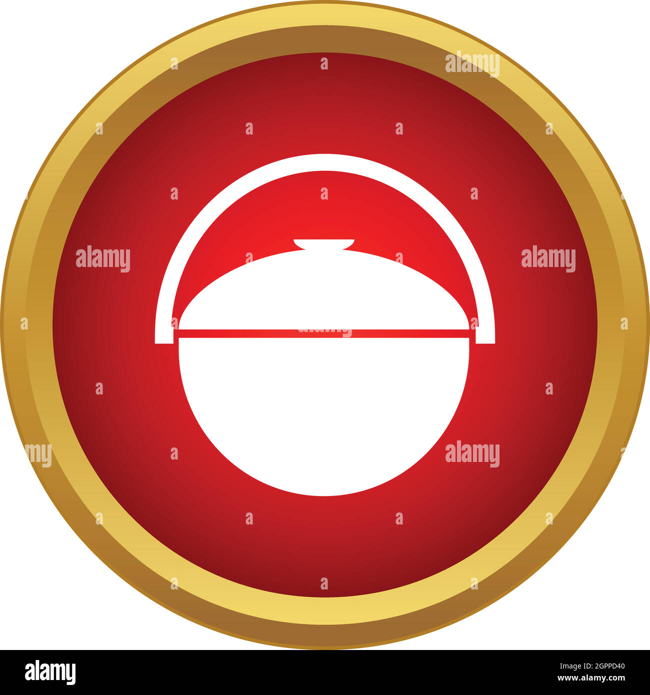 Cauldron icon in simple style Stock Vector Image & Art - Alamy