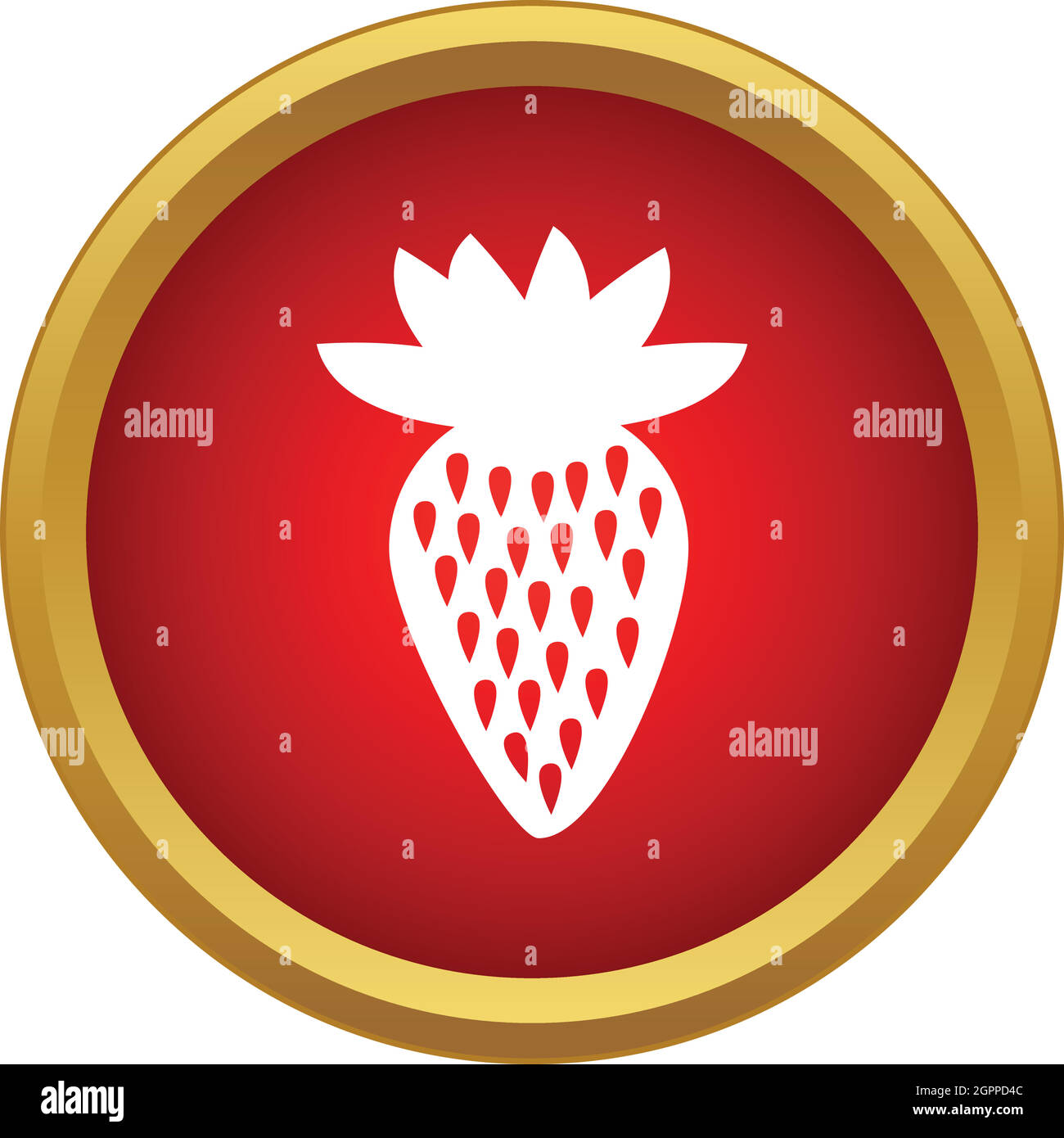 Berry simple vector icon Stock Vector Images - Alamy